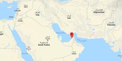 דובאי מפה - מפות דובאי (איחוד האמירויות הערביות)